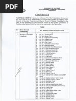 Sindh Districts & UCs Overview | PDF