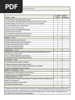 Title Defense Rubric Sample | PDF | Question | Rubric (Academic)