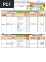 HAZID Worksheet FORM | PDF