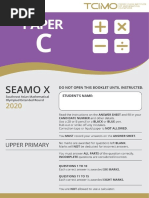 Past Papers 2019 SASMO G7 | PDF | Numbers | Vertex (Graph Theory)