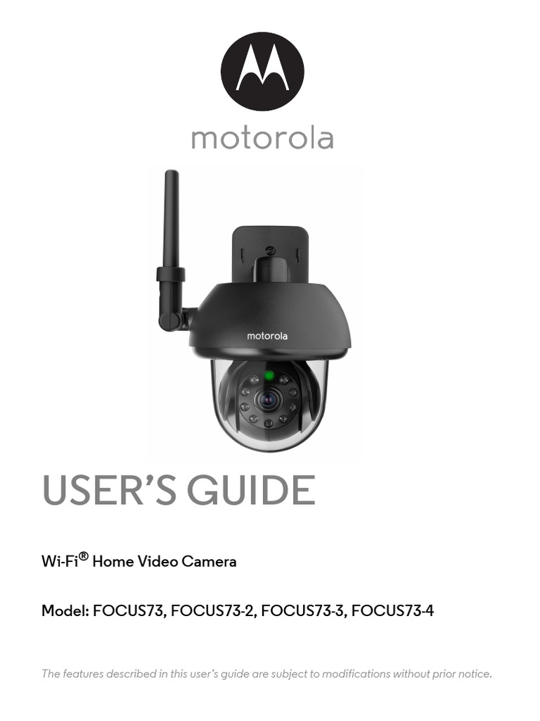 User'S Guide: Home Video Camera Wi-Fi | PDF | Ios | Android (Operating ...