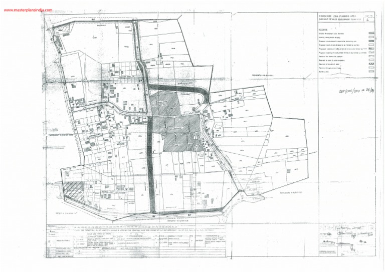 Sanganur Detail Development Plan 4 | PDF