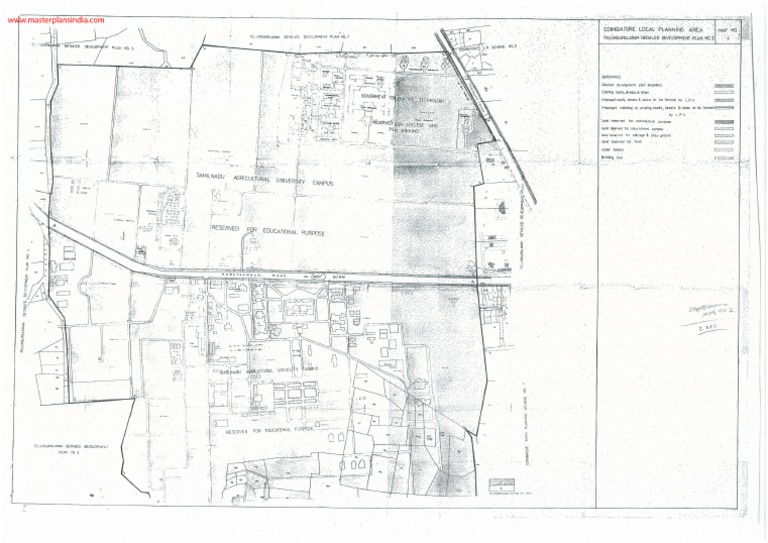 Telungupalayam Detailed Development Plan 2 | PDF