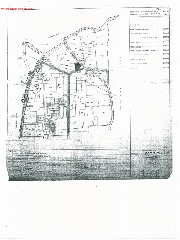 Vilankurichi Detailed Development Plan 5 | PDF
