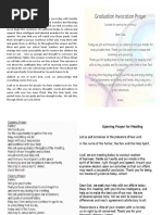 PRAYER During Awarding Ceremony 2nd Quarter | PDF | God The Father | Prayer