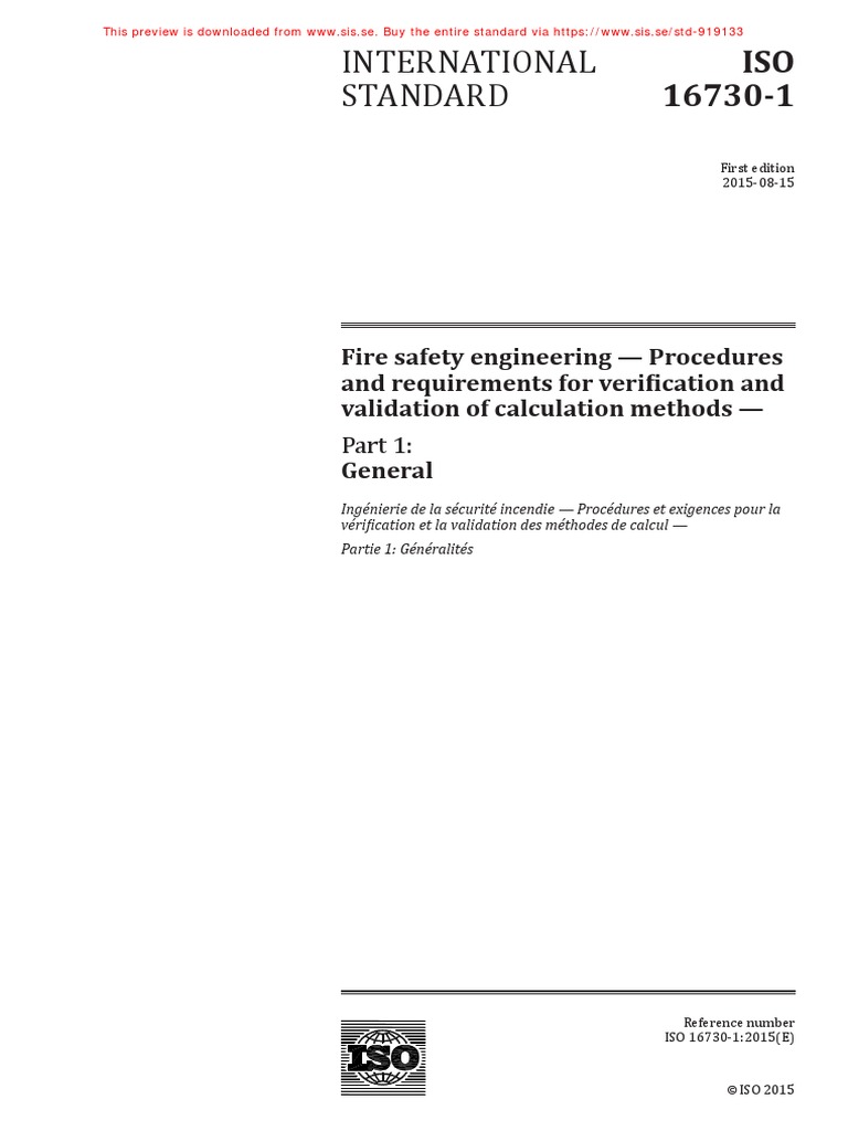 ISO - 16730 - 1 - 2015 - EN (11 Pagine) | PDF | Verification And ...