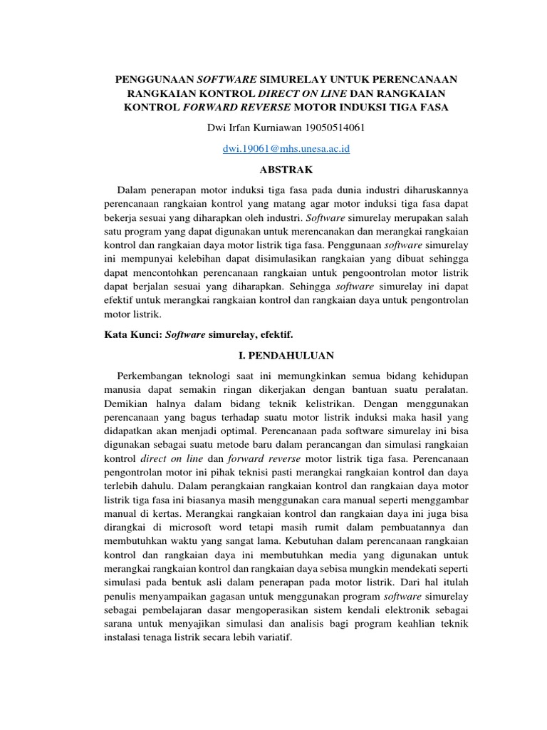 Dwi Irfan Kurniawan - Artikel | PDF