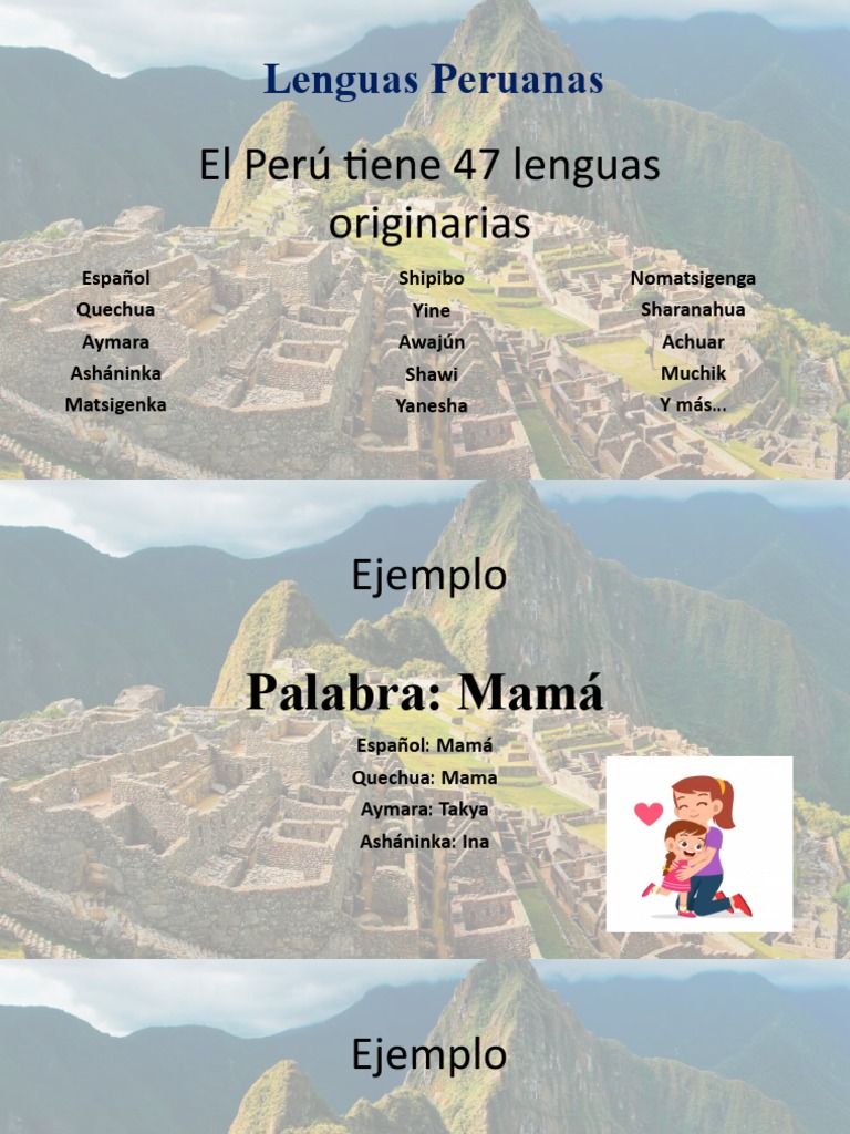 Lenguas Peruanas | PDF