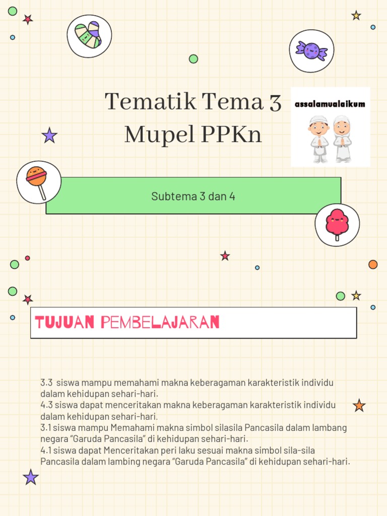 PPKN Tema 3 St3 Dan 4 | PDF
