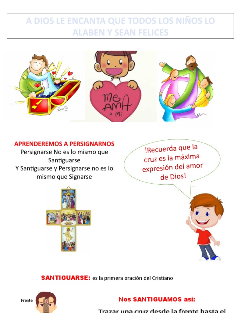 Santiguarse Persignarse Signarse | PDF