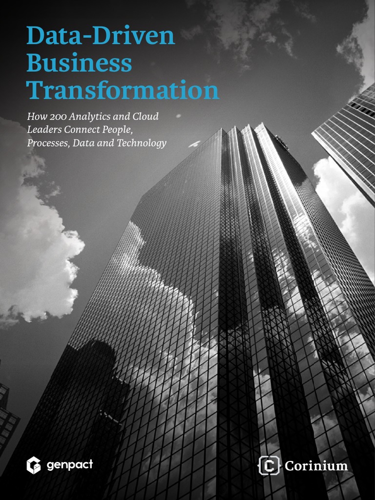 Report Data Driven Business Transformation | PDF | Analytics | Cloud Computing