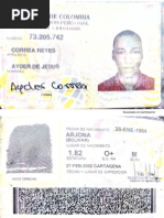 Cedula Alexander | PDF