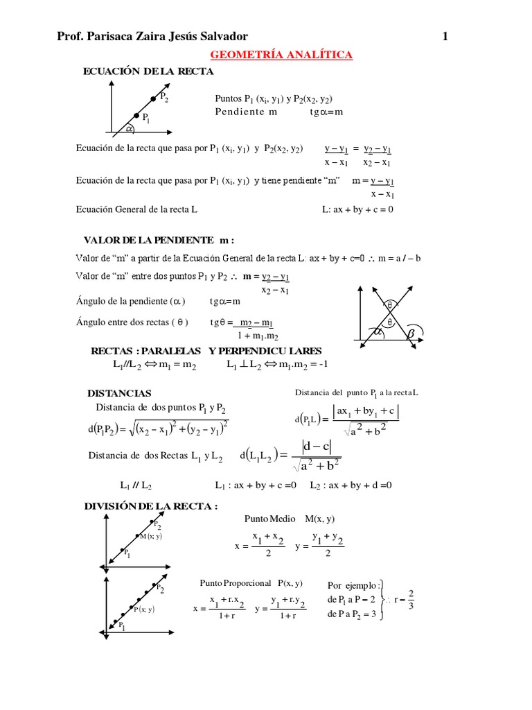 Geometría Analítica | PDF | Elipse | Triángulo