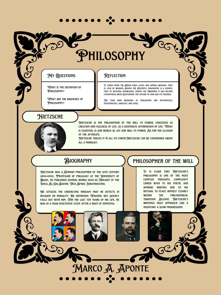 Philosophy Project | PDF | Friedrich Nietzsche | Western Philosophy