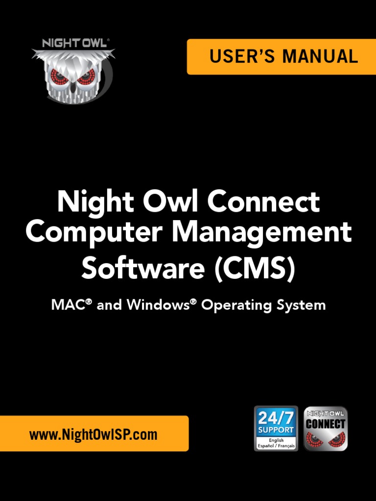 Night Owl Connect CMS Manual - English | PDF | Microsoft Windows | Wi Fi