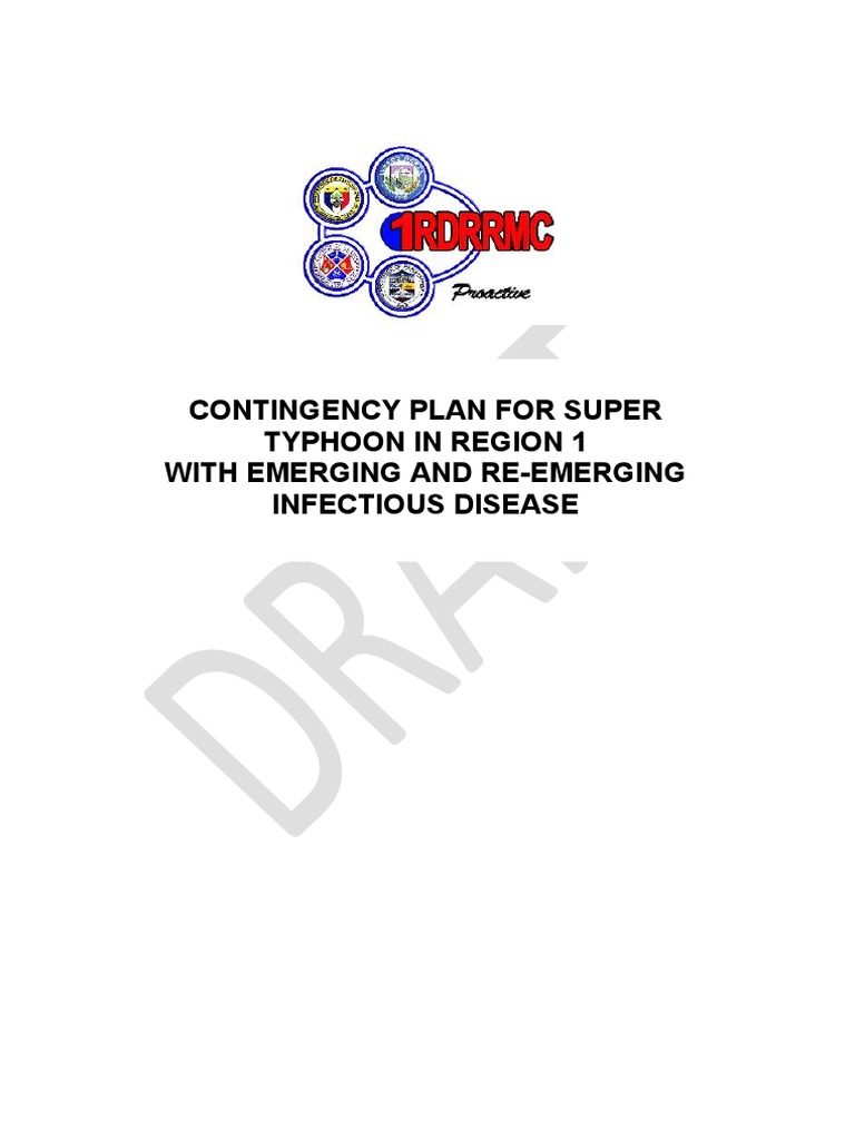 CONTINGENCY PLAN FOR SUPER TYPHOON IN REGION 1 (Draft) | PDF | Hazards ...
