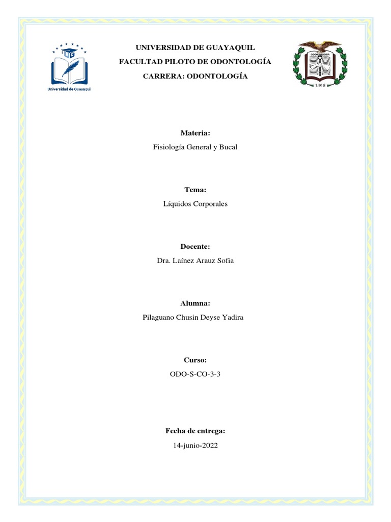 Líquidos Corporales Pdf Fisiología Biología Celular