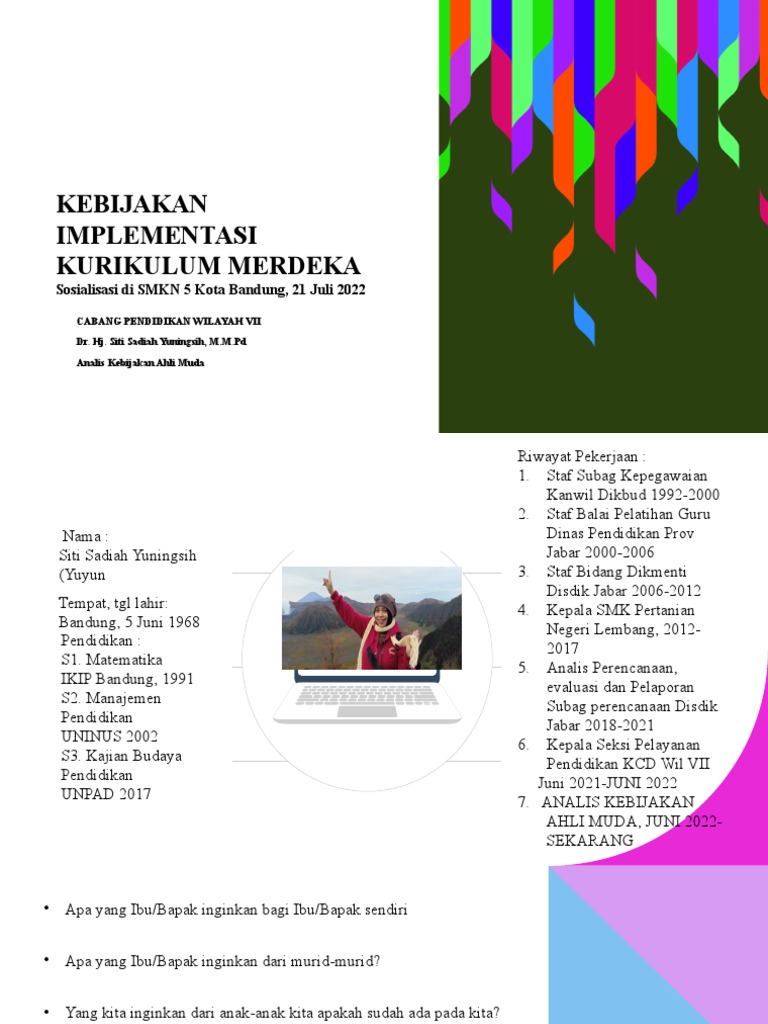 21-07. Kebijakan Kurikulum Merdeka | PDF
