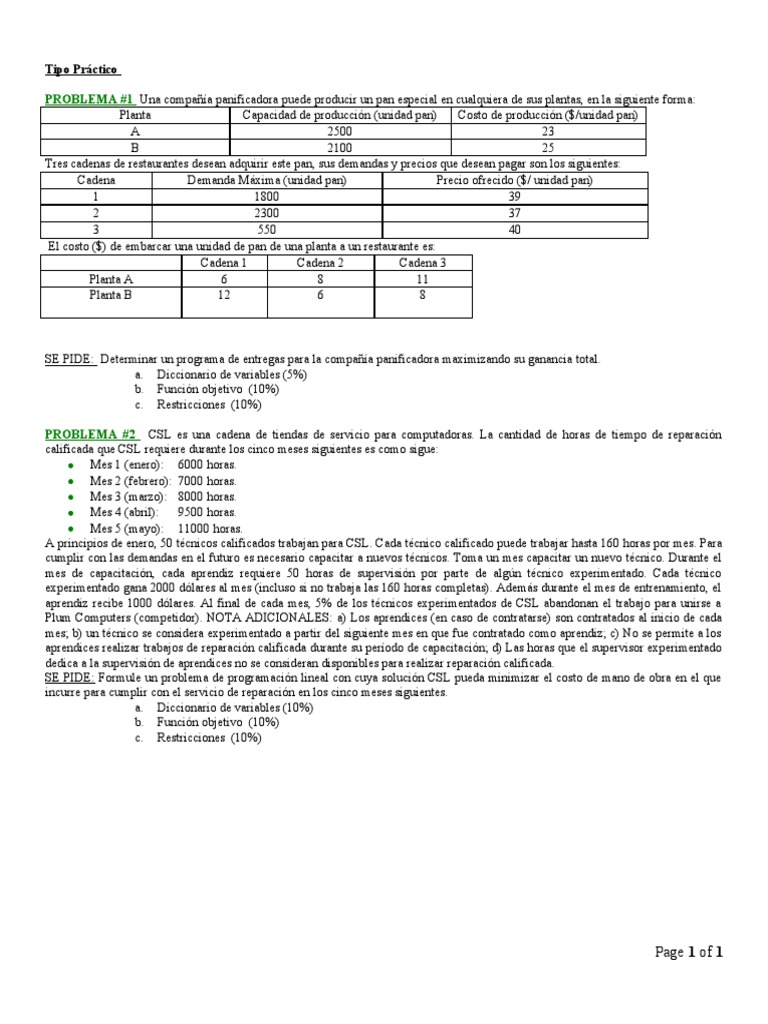 Ejercicio Practica 04 | PDF | Economias