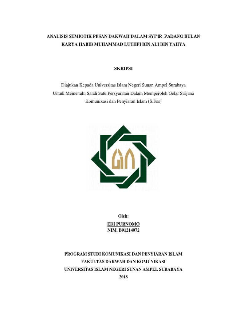 Edi Purnomo B91214072 PDF | PDF