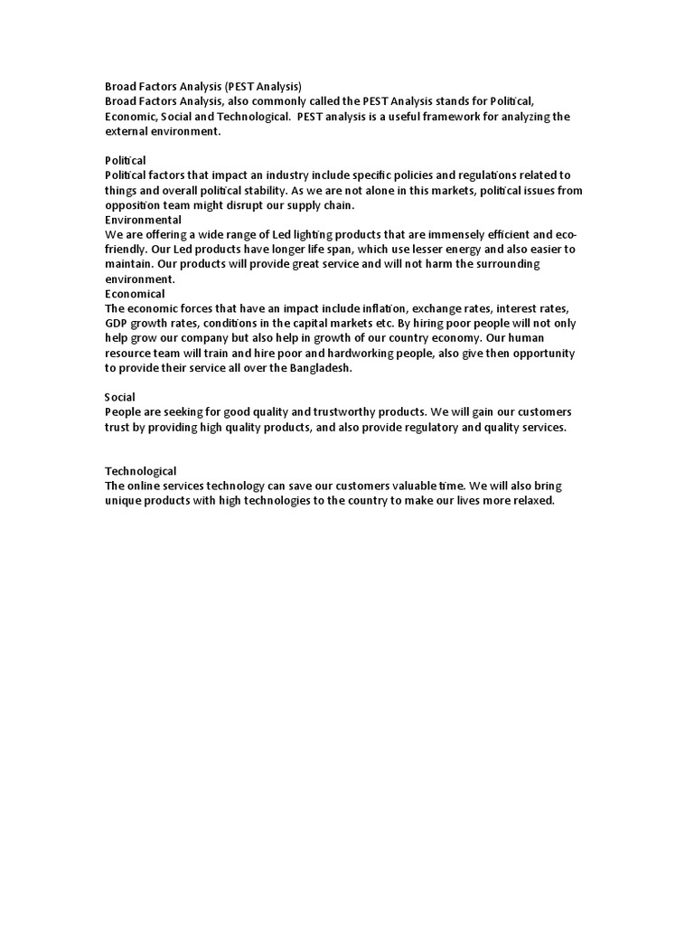 Broad Factors Analysis 401 | PDF