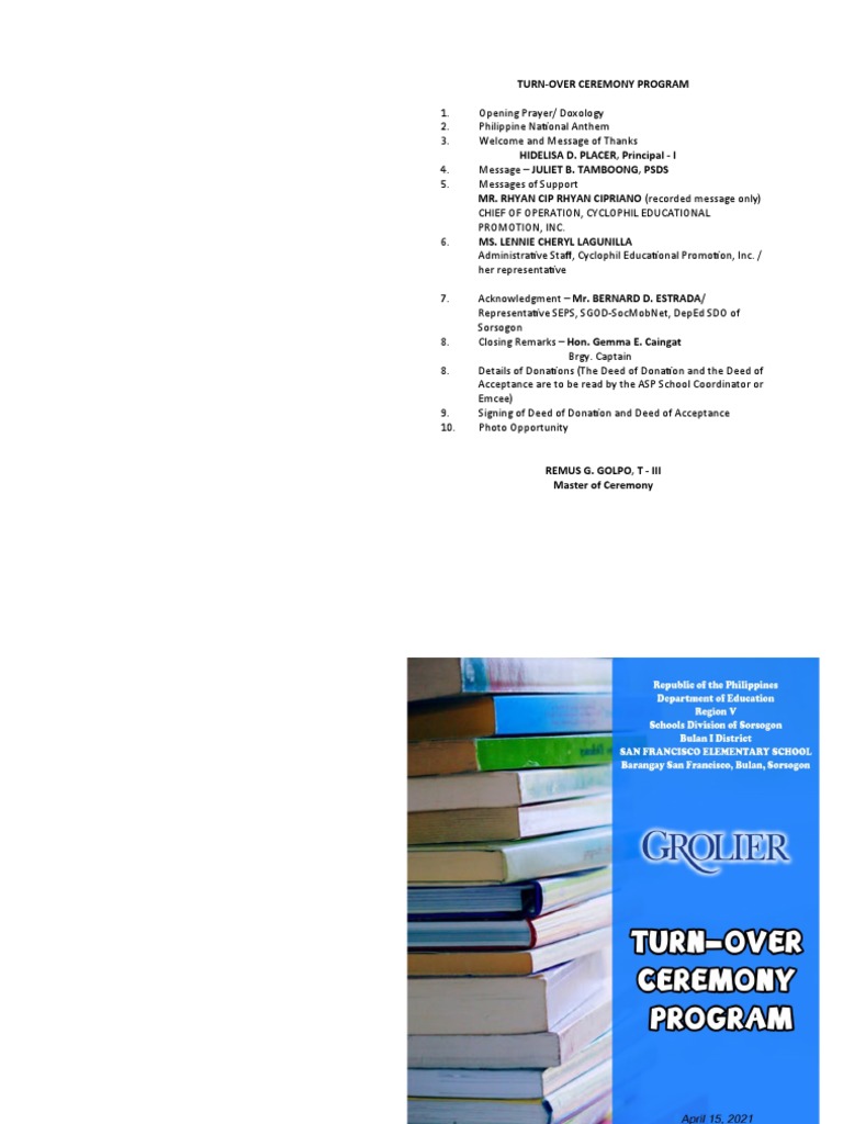 Turnover Program | PDF