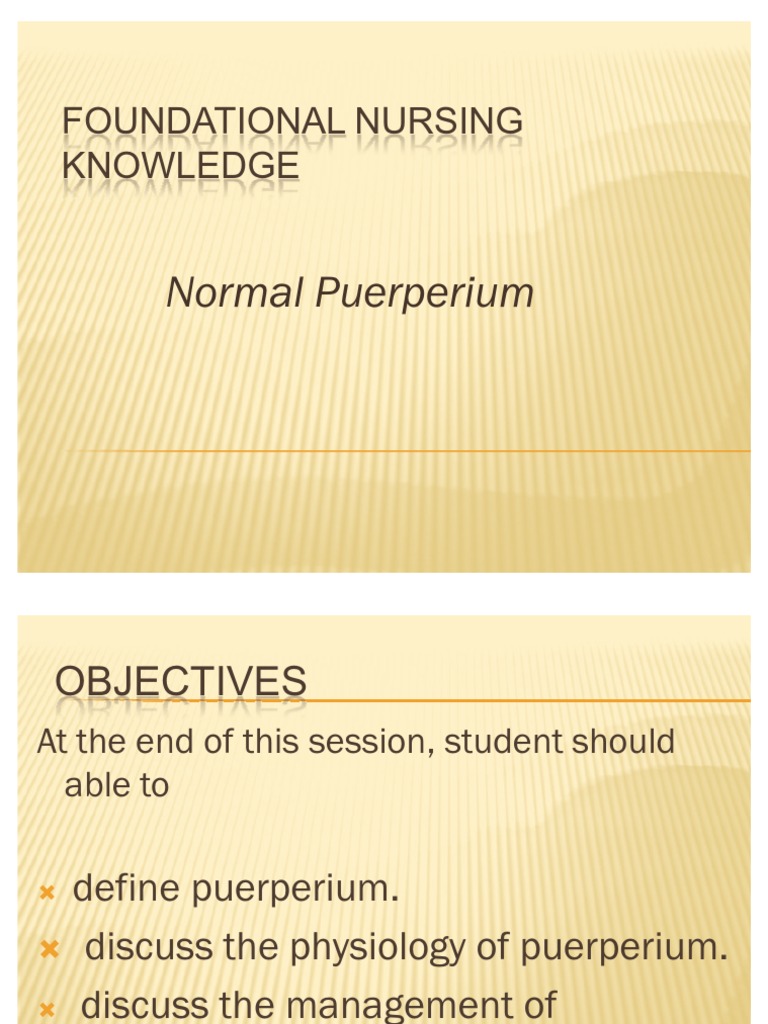 Puerperium | PDF | Self-Improvement | Science & Mathematics