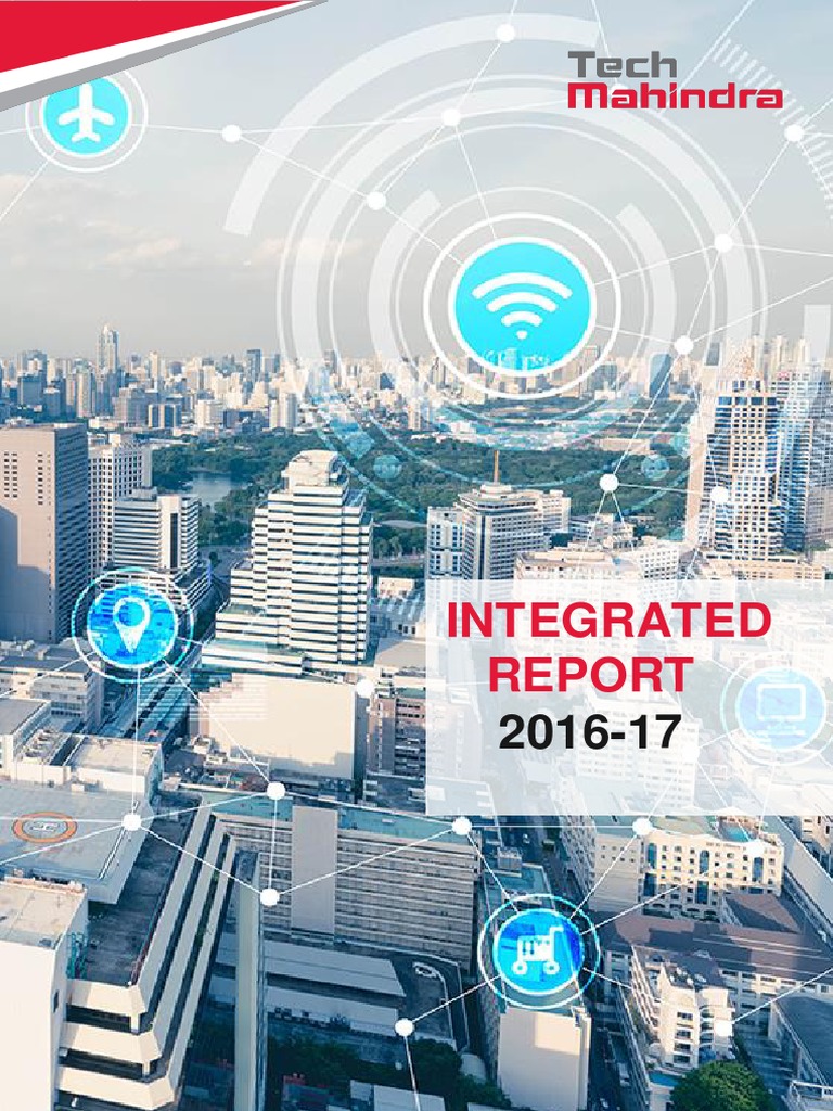 Tech Mahindra Integrated Report 2016 17 | PDF | Supply Chain | Cloud ...