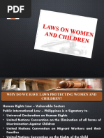 Gender Sensitivity and The Laws On Women and Children | PDF | Social ...