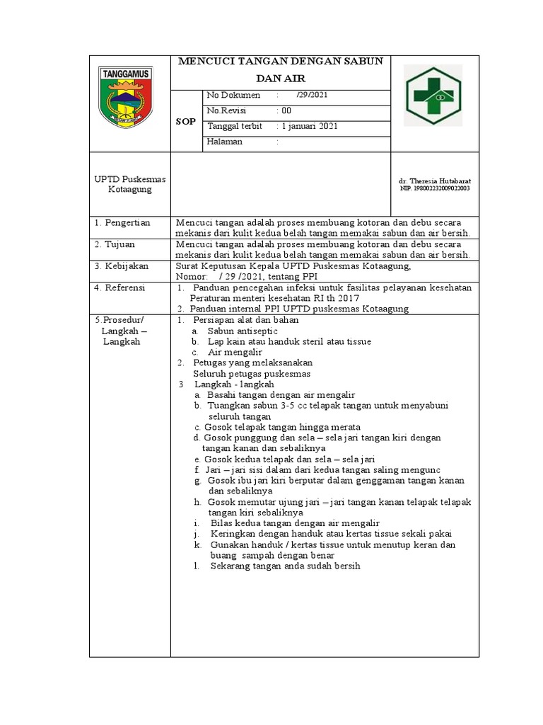 Sop Ppi Terbaru 2021 | PDF