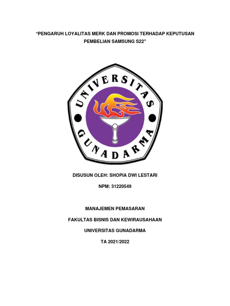 Shopia Dwi Lestari - Uts Metode Riset Bisnis | PDF