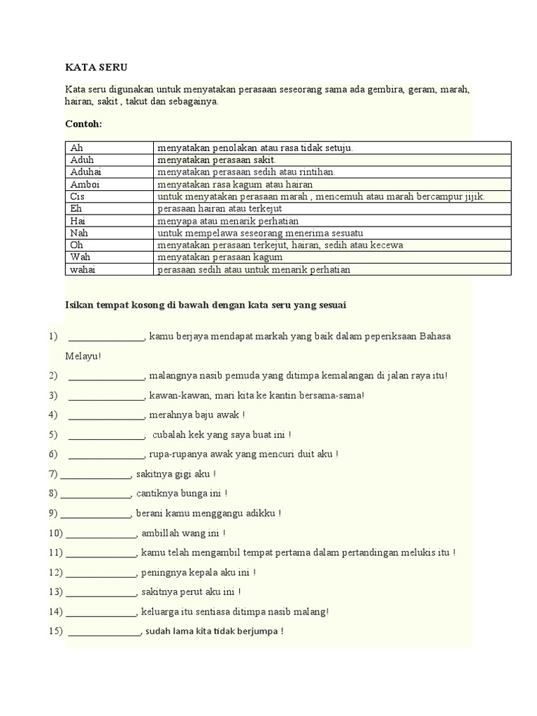 Modul BM THN 4 | PDF