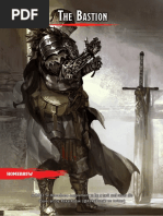 D&D 5E - Gunslinger Class | PDF | Ballistics | Projectile Weapons