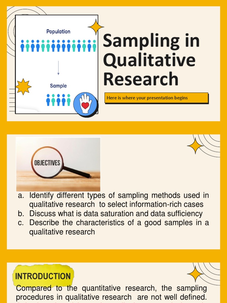 Qualitative Research Sampling Methods | PDF | Sampling (Statistics ...