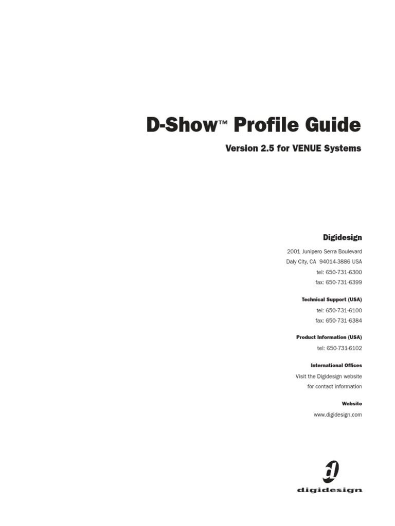 Dig I Design Profile Manual | PDF | Computer Engineering | Manufactured ...