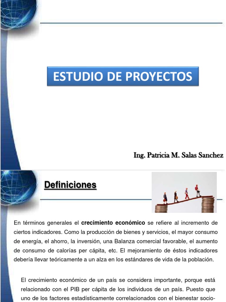 1 ESTUDIO DE PROYECTOS-fusionado | PDF | Producto Interno Bruto ...
