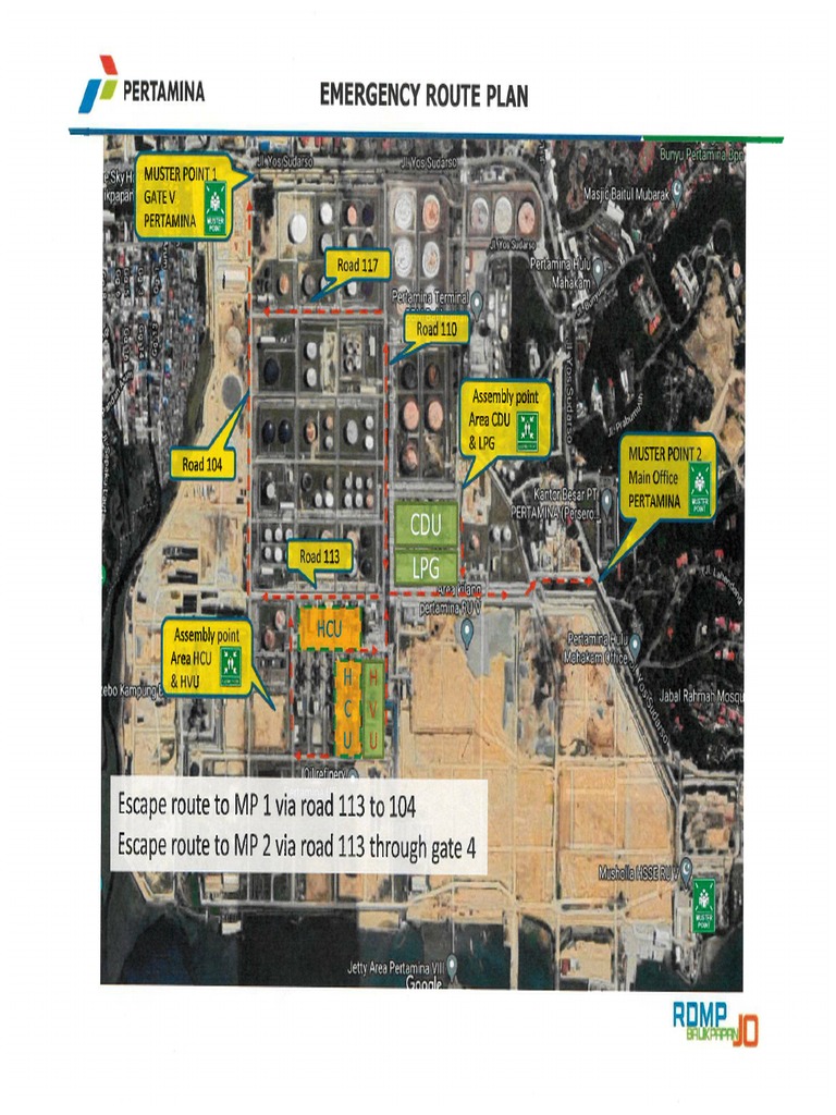 Emergency Route Plan | PDF