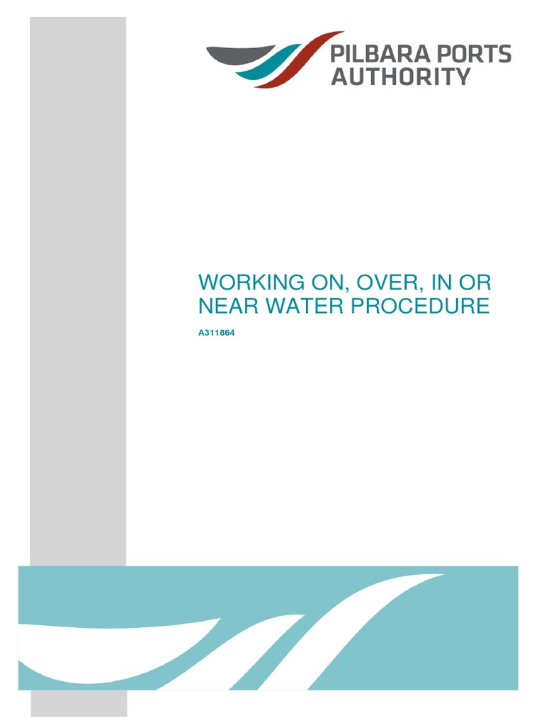 Working On Over in or Near Water Procedure | PDF | Underwater Diving ...