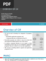 C# Notes | PDF | Data Type | C Sharp (Programming Language)
