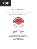 Contoh Proposal Bab 1-3 | PDF