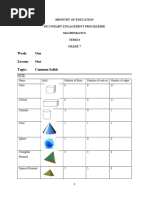Chapter 12 Solid Geometry 1 | PDF