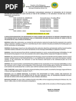 Barangay Endorsement Letter | PDF