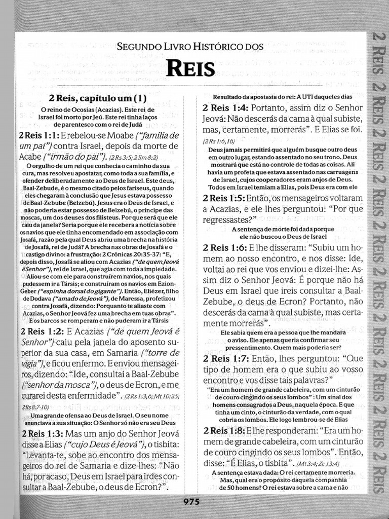 12 - 2 Reis Bíblia Revelada - Alfa | PDF | Elias | Espírito Santo ...