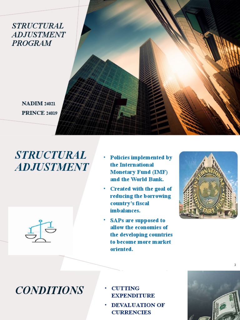 Structural Adjustment Program: Nadim Prince | PDF | International ...