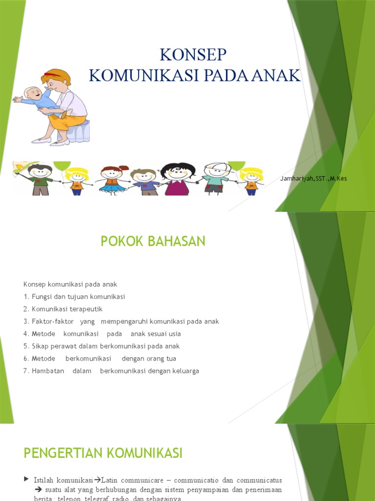 3.konsep Komunikasi Pada Anak | PDF