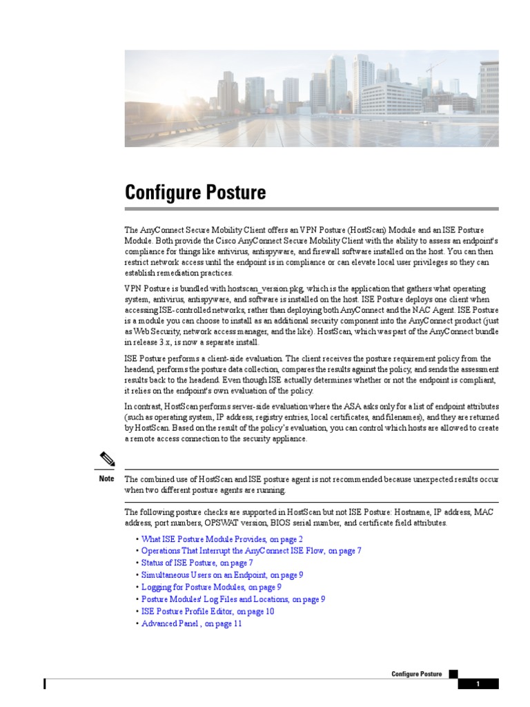 Understanding Cisco AnyConnect Posture Modules: A Comparison of VPN ...