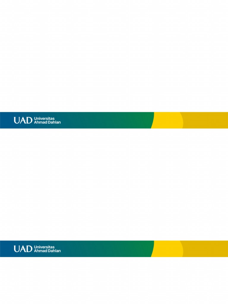 Template PPT UAD 2 | PDF