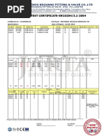 Material Mill & Test Certificate | PDF