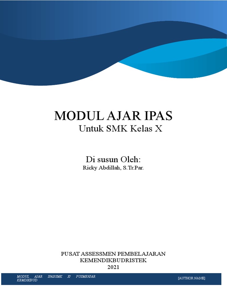MODUL IPAS SMK - IPAS-Ricky Abdillah, S.TR - Par. | PDF