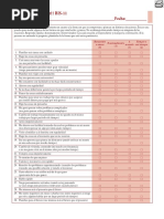 BSDS Cuestionario e Interpretación | PDF | Desorden bipolar | Salud mental